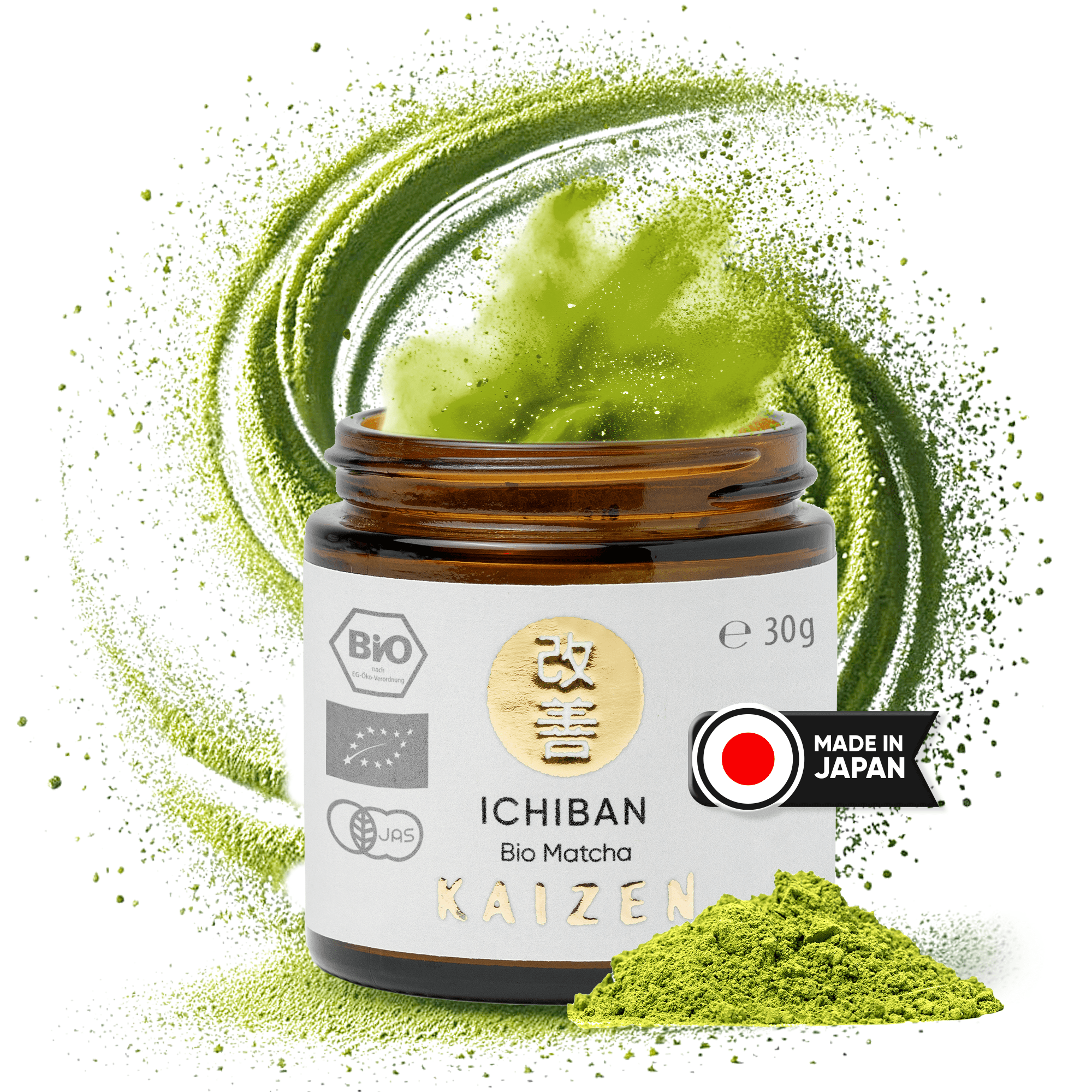 Bene Naturalproducts | KAIZEN Ichiban Organic Matcha 30g – Buy High ...