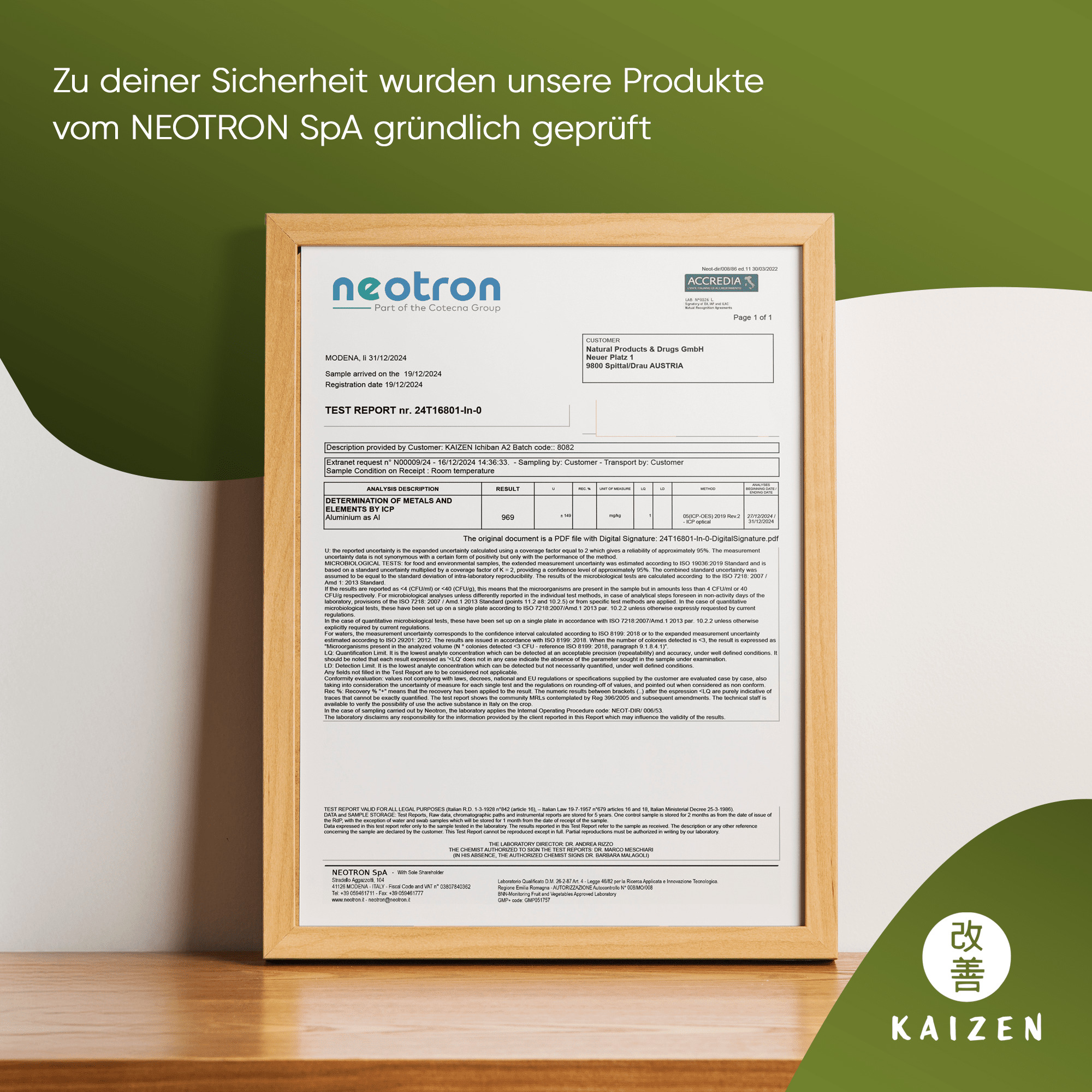 Bene Naturalproducts | KAIZEN Tanoshi Organic Matcha 30g – Premium ...