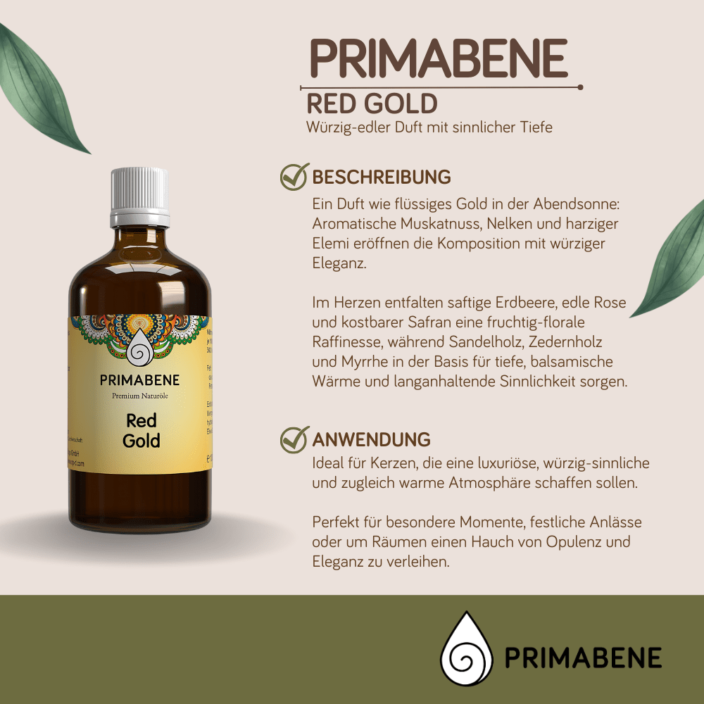 Bene Naturalproducts | Red Gold perfume oil blend – Buy luxury ...